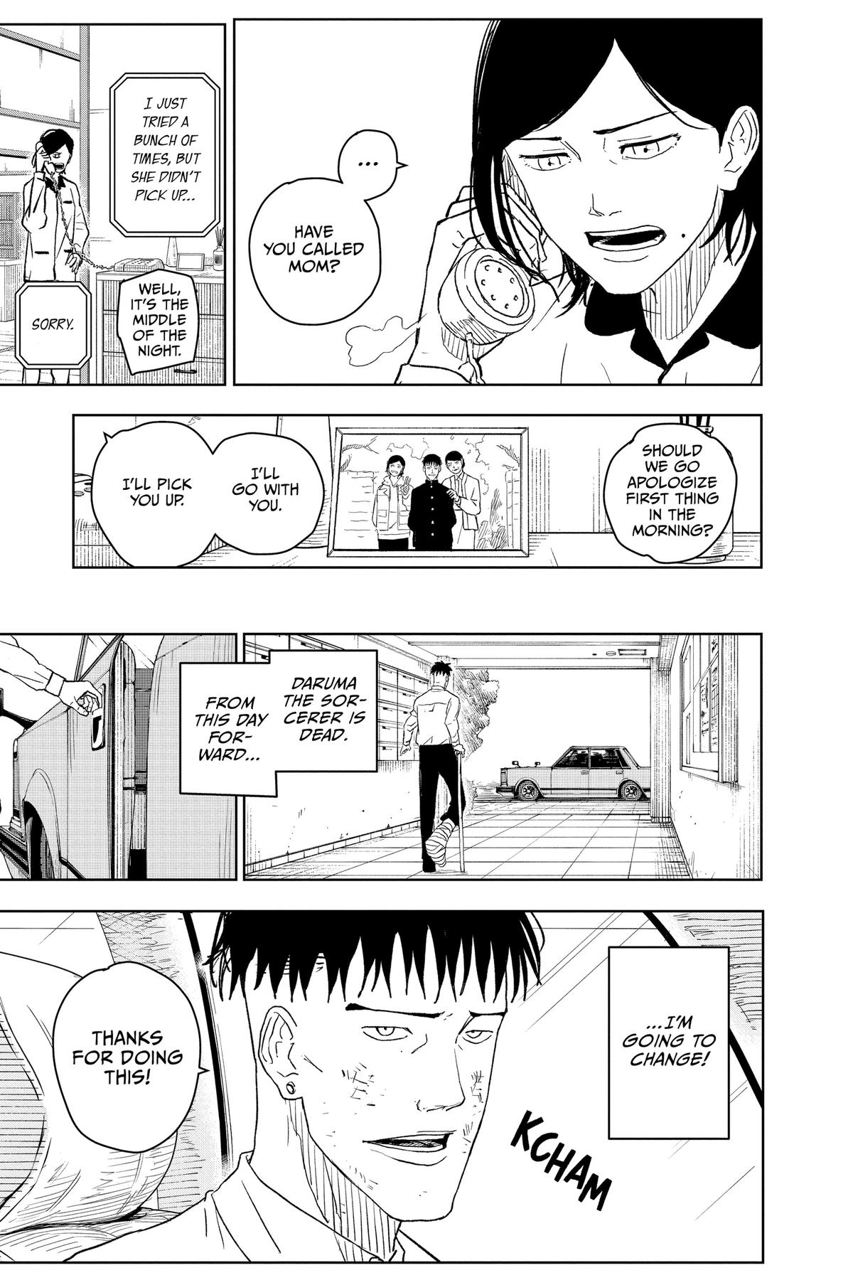 Kagurabachi Manga Chapter 8: Norisaku Madoka: I Will Change